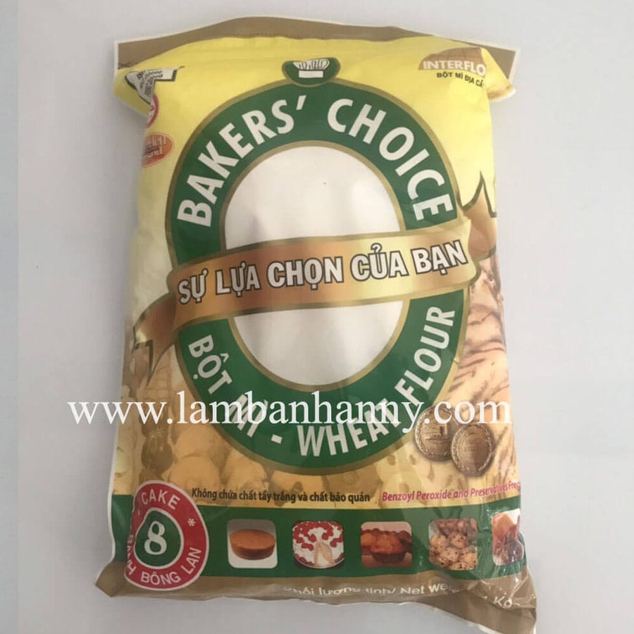 Bột mì baker choice số 8 1kg - lambanhanny.com