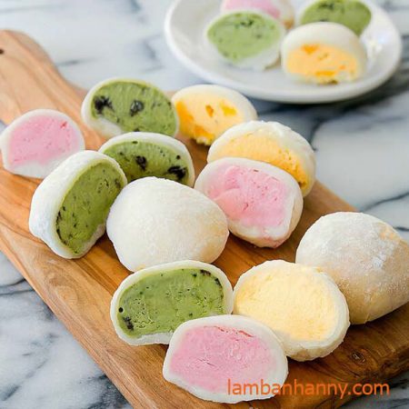 Cách làm bánh Mochi ngon với nhiều loại nhân khác nhau